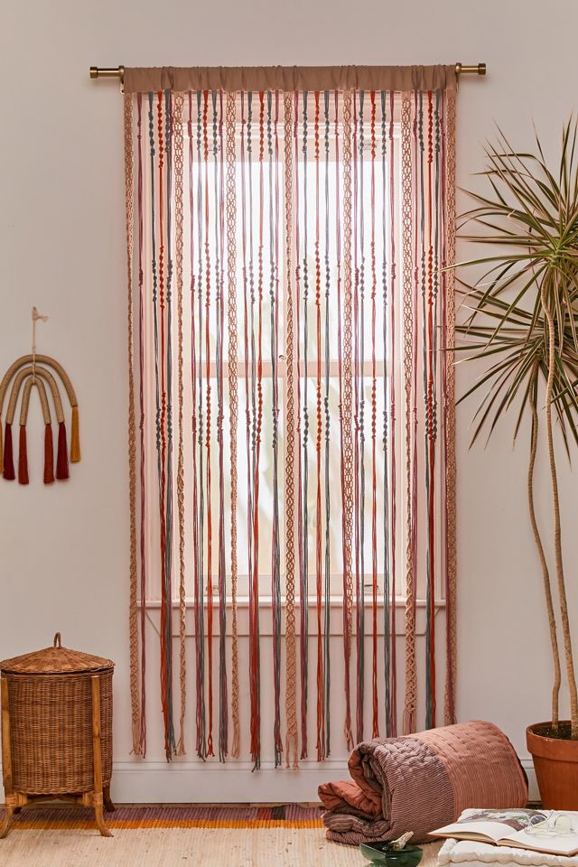 Baxter Macrame Window Panel | Urban Outfitters