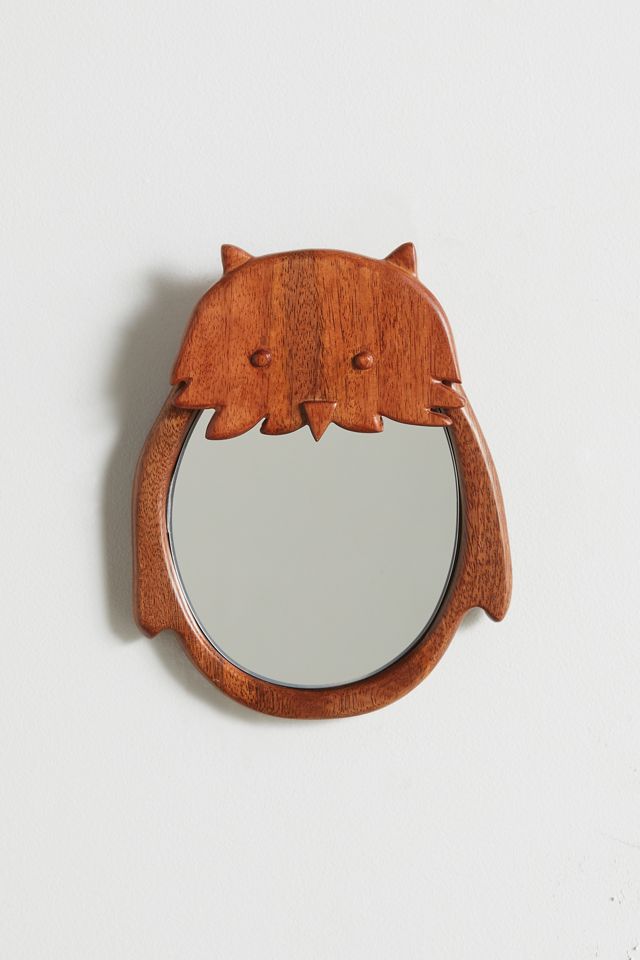 Owl-Shaped Wall Mirror | Urban Outfitters