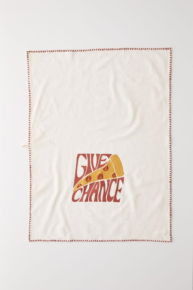 Give Pizza Chance Tea Towel | Urban Outfitters Canada