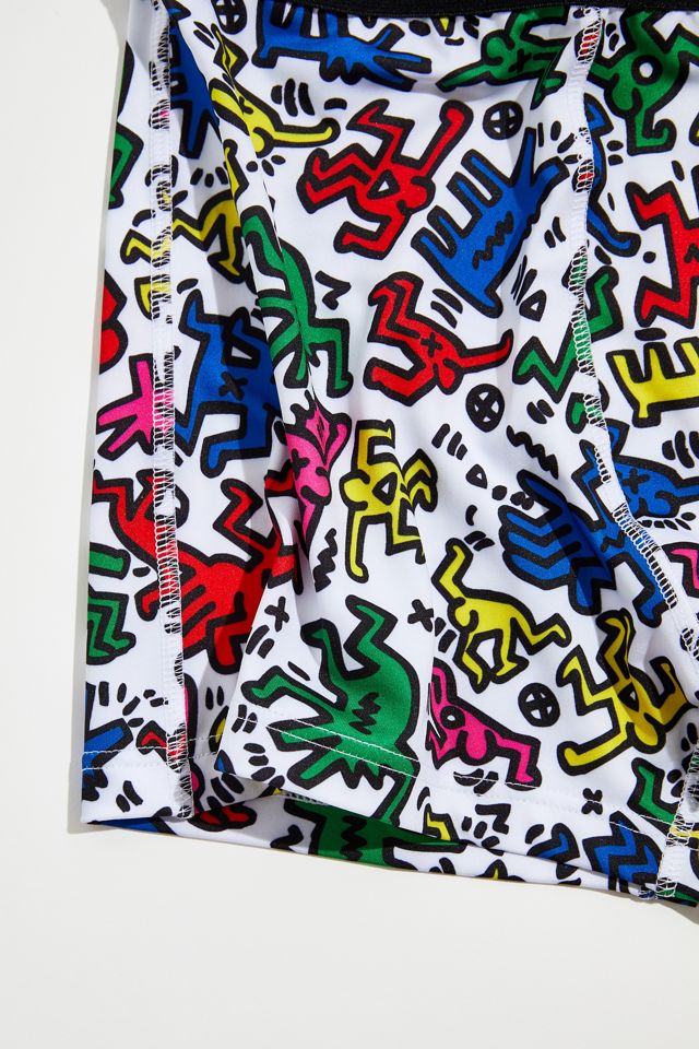 Keith Haring Dancing Guy Allover Print Boxer Brief | Urban Outfitters