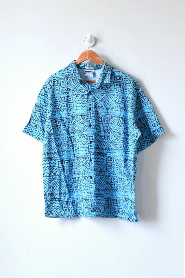 Vintage 90s Surfer Short Sleeve Button-Down Shirt | Urban Outfitters