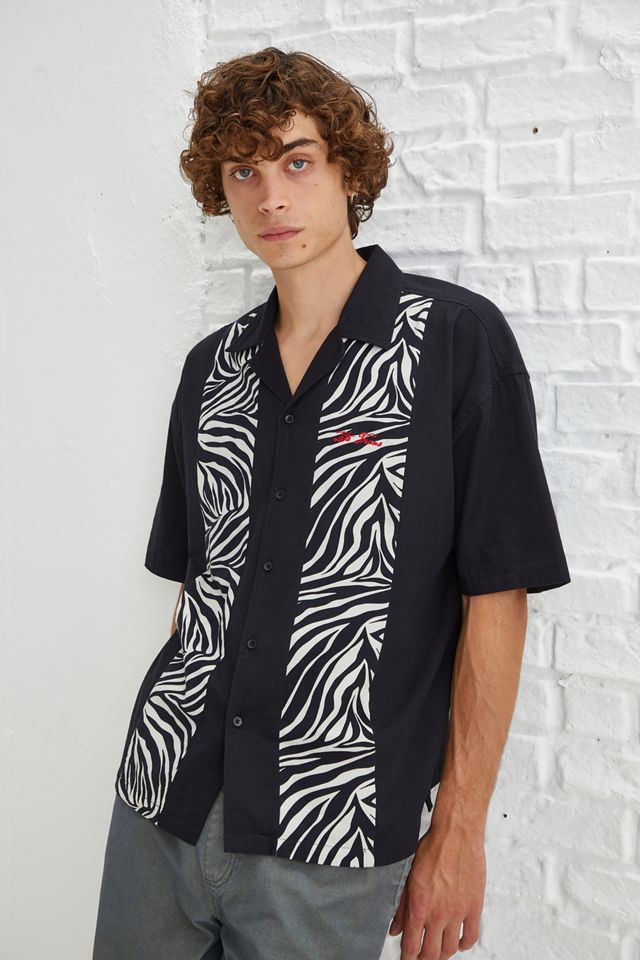 iets frans… Zebra Bowling Shirt | Urban Outfitters