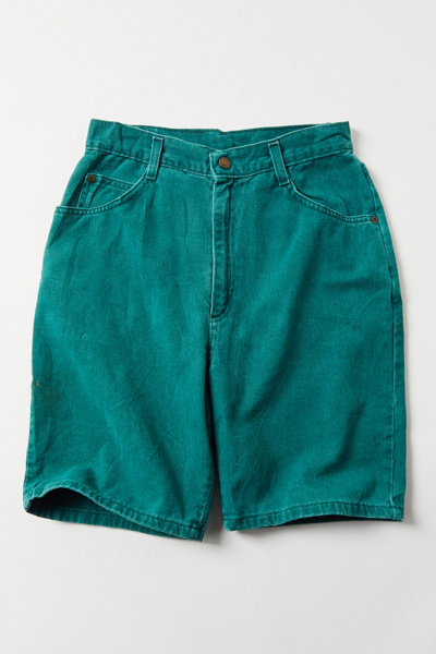 Vintage Dark Green Longline Short | Urban Outfitters