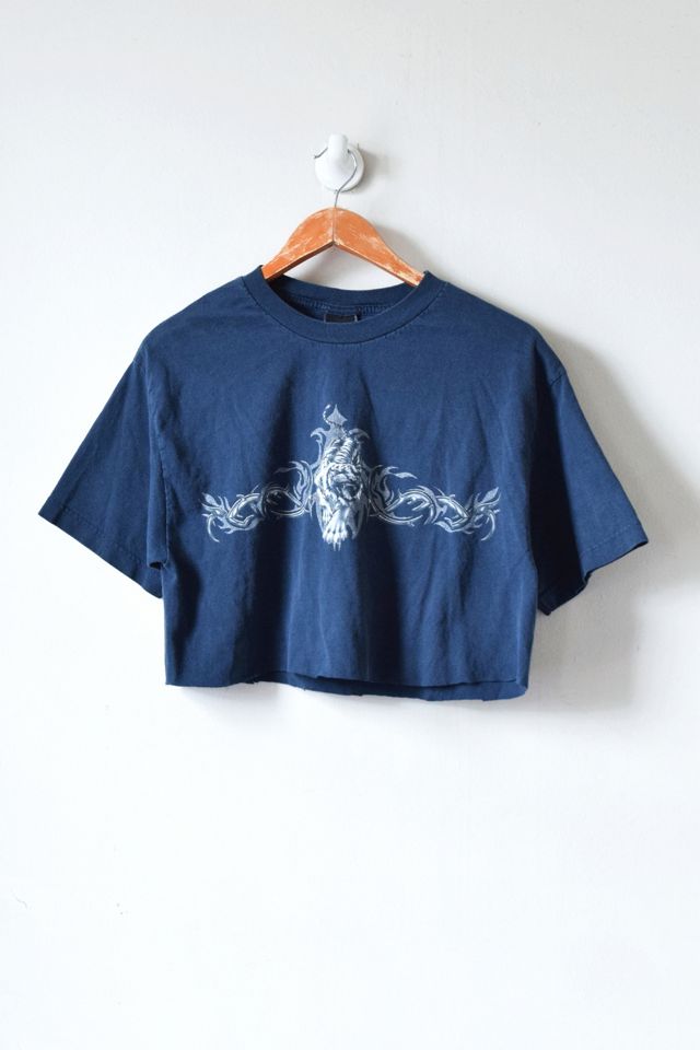Vintage 00s Tiger Cropped T-Shirt | Urban Outfitters