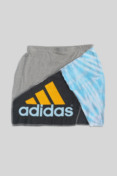 Frankie Collective Rework Adidas Patchwork Skirt | Urban Outfitters