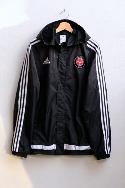 Vintage Adidas Football Club Windbreaker With Removable Hood | Urban ...