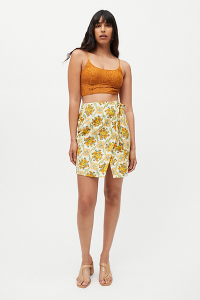 Zepherina Duffy Wrap Skirt | Urban Outfitters