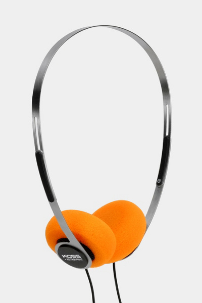 Koss X Retrospekt P/21 Retro Orange Foam On-Ear Headphones | Urban ...