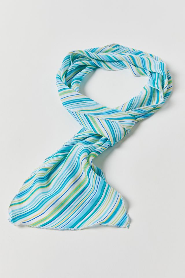 Vintage Silky Printed Rectangle Scarf | Urban Outfitters