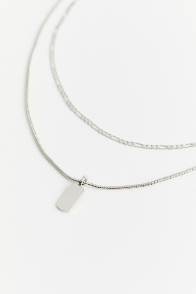 Delicate Tag Layer Necklace | Urban Outfitters Canada