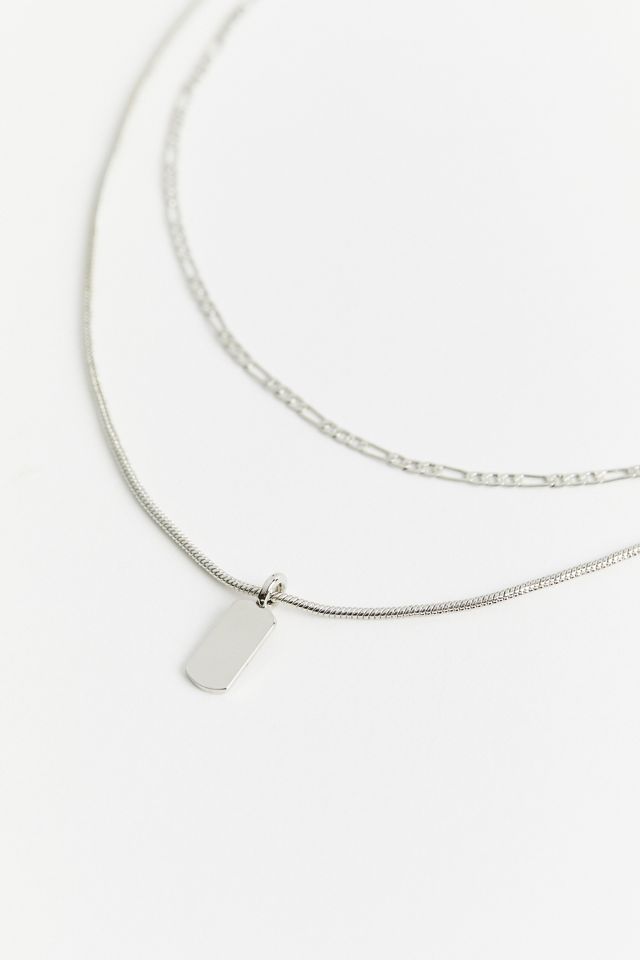 Delicate Tag Layer Necklace | Urban Outfitters Canada