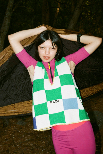 KkCo Outside UO Exclusive Crochet Sweater Vest | Urban Outfitters