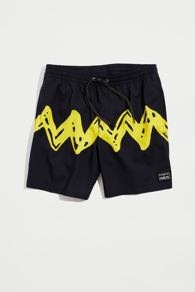 Quiksilver X Peanuts Charlie Brown Swim Short | Urban Outfitters