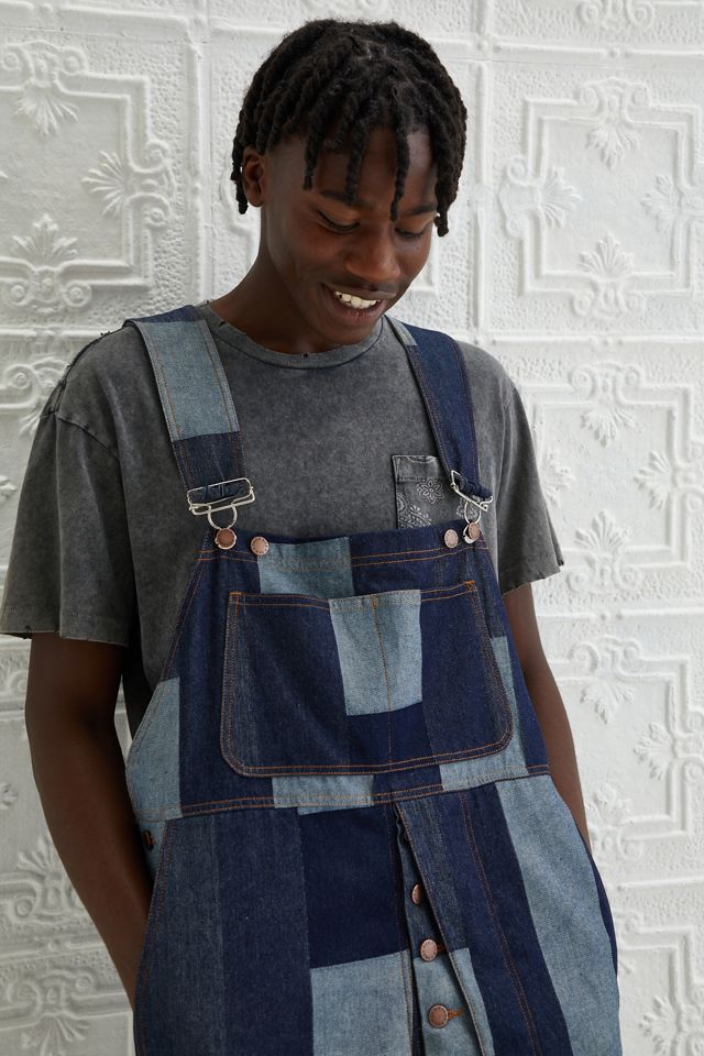 Fried Rice Denim Patchwork Overall | Urban Outfitters