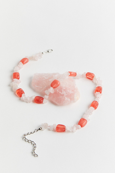 Statement Stone Beaded Necklace | Urban Outfitters