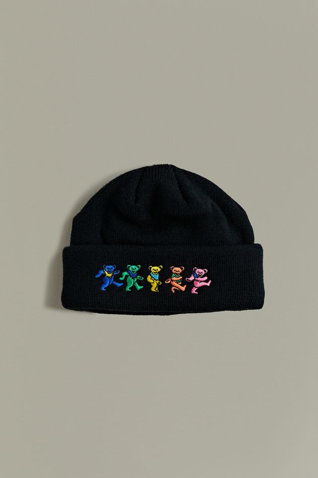 Grateful Dead Short Roll Beanie | Urban Outfitters Grateful Dead Short Roll Beanie | Urban Outfitters