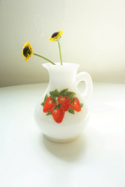 Vintage Strawberry Pitcher Bud Vase | Urban Outfitters