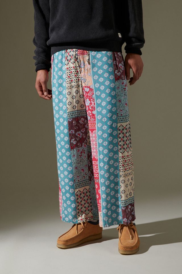 Raga Man Patchwork Floral Lounge Pant | Urban Outfitters