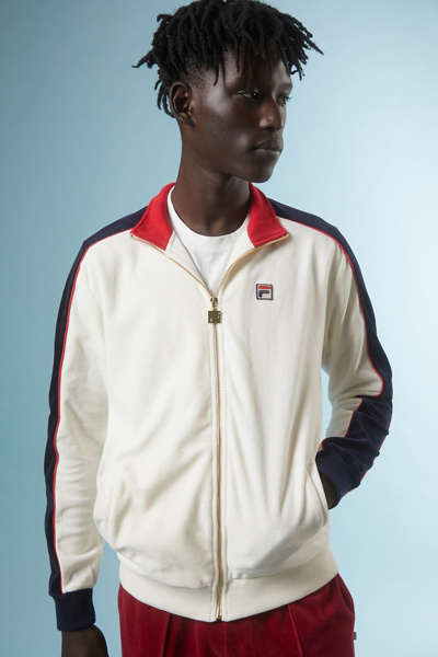 FILA Cima Velour Jacket | Urban Outfitters