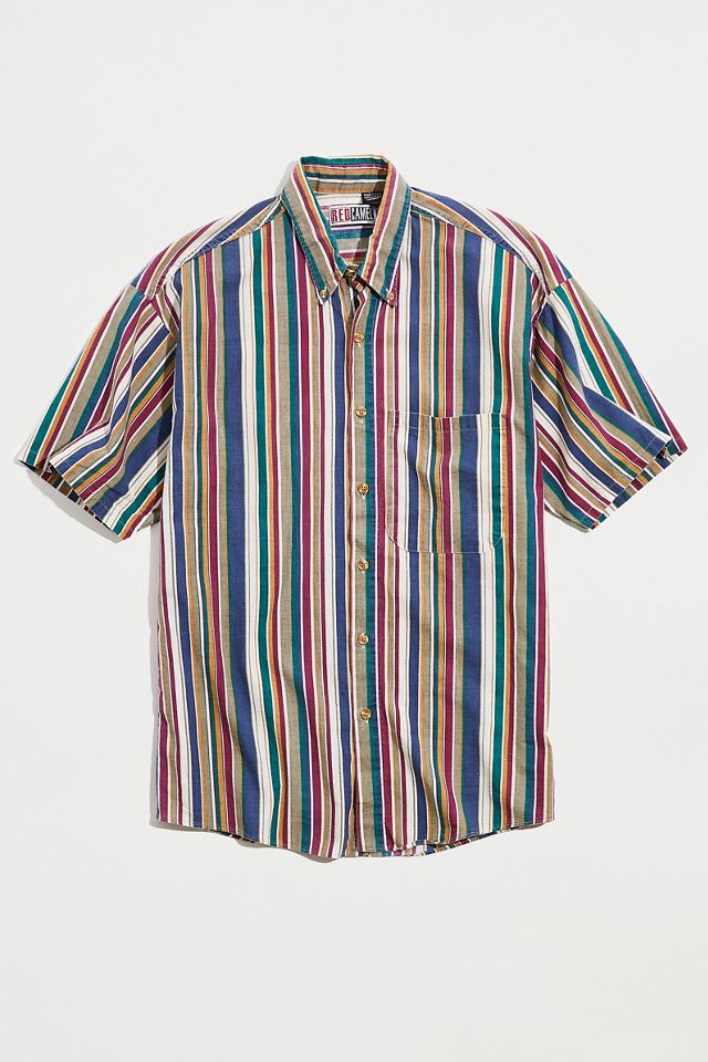 2nd Base Vintage Striped Shirt | Urban Outfitters