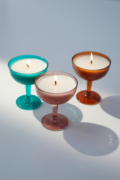 Kara Pedestal Glass Candle | Urban Outfitters Canada
