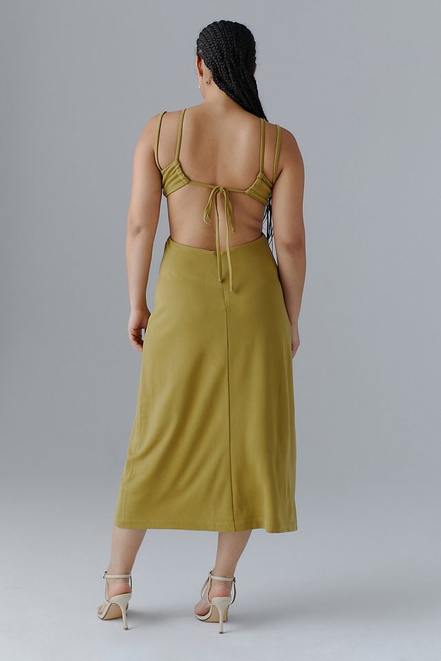 Third Form Double Crossed Midi Dress | Urban Outfitters