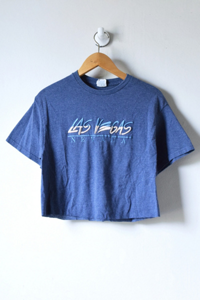 Vintage 90s Las Vegas, Nevada Cropped T-Shirt | Urban Outfitters