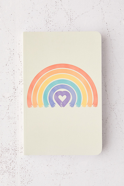 Love All Rainbow Notebook | Urban Outfitters Canada