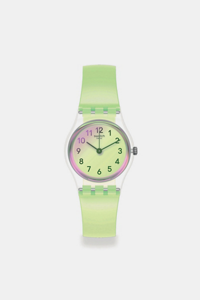 Swatch Casual Green Watch | Urban Outfitters