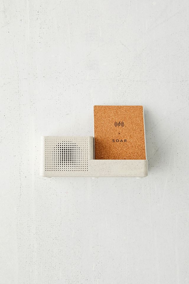 SOAR Eco-Friendly Wheat Fiber Wireless Bluetooth Speaker Charging Stand ...