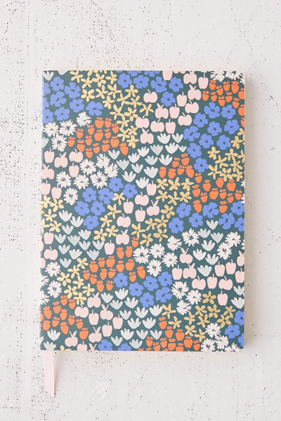 Fringe Studio X Dylan Mierzwinski Floral Fruit Journal | Urban Outfitters