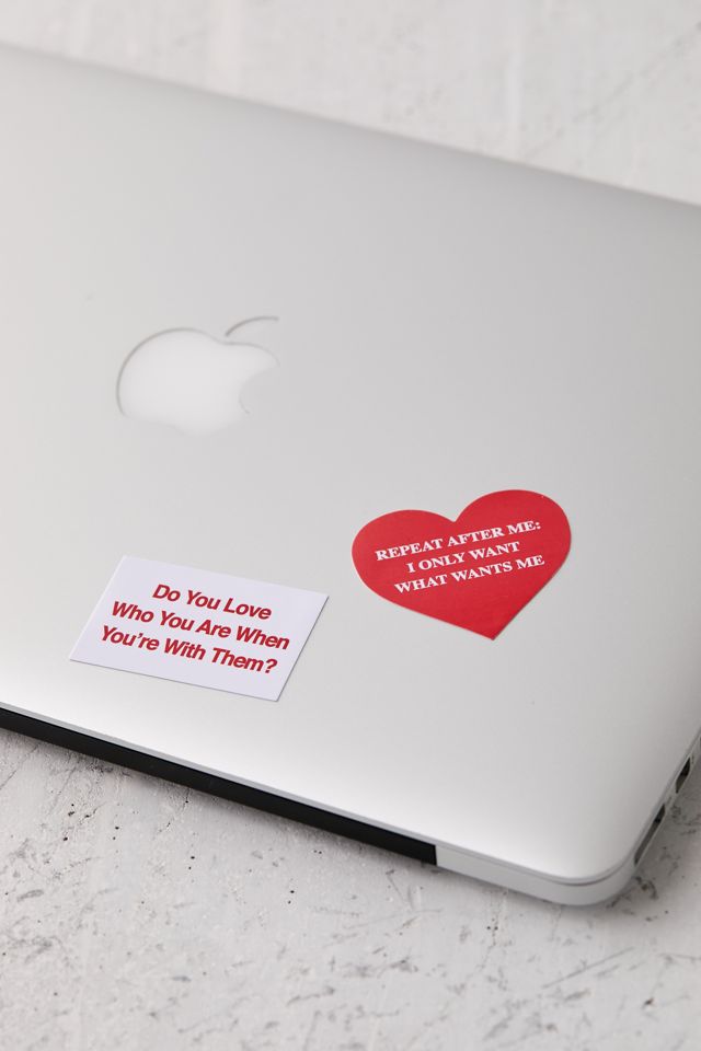 We’re Not Really Strangers Sticker Set | Urban Outfitters