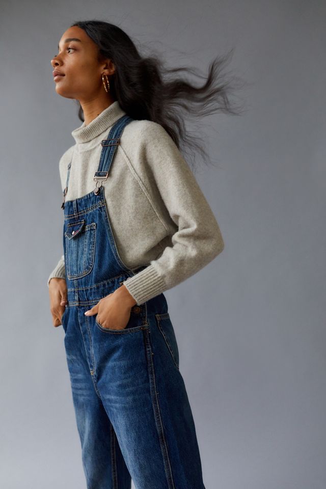 BDG Slim Flare Overall – Indigo | Urban Outfitters