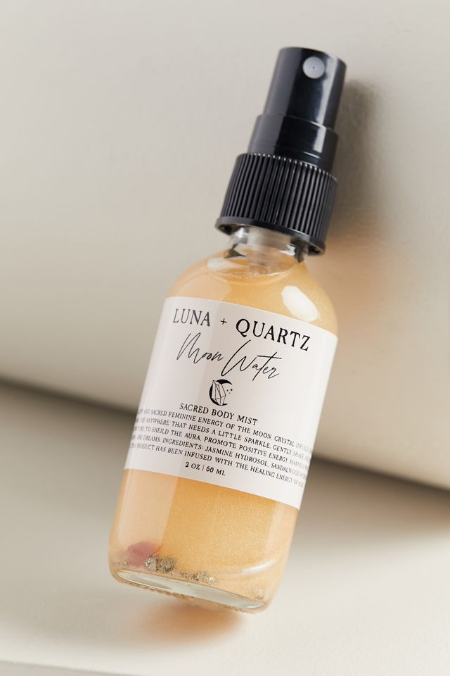 Luna + Quartz Moon Water Sacred Body Mist | Urban Outfitters