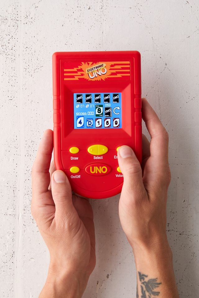 UNO Electronic Handheld Game | Urban Outfitters