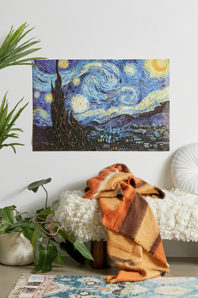 Van Gogh Starry Night Poster | Urban Outfitters