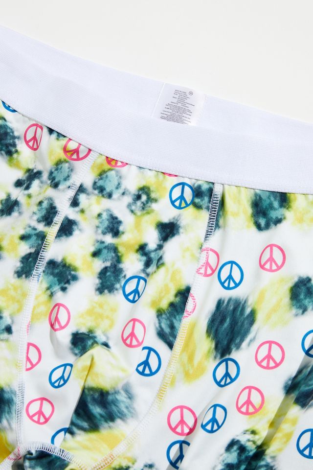 Peace Sign Allover Print Boxer Brief | Urban Outfitters