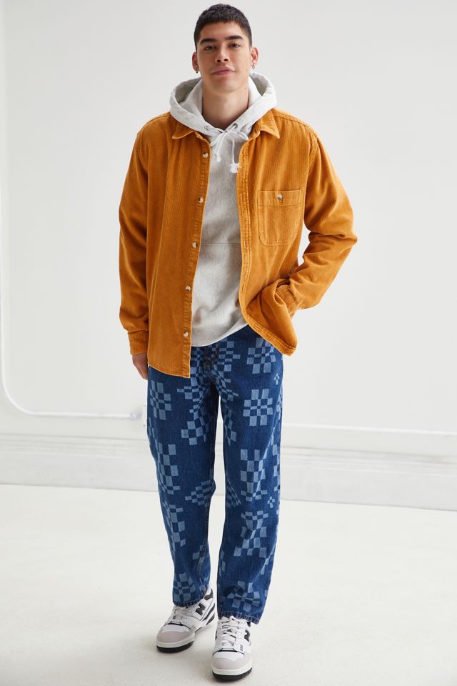 BDG Bow Fit Jean – Checkerboard Print | Urban Outfitters