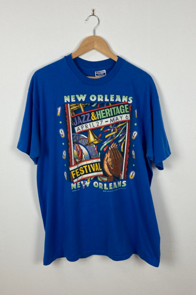 Vintage New Orleans Jazz & Heritage Festival 1990 Tee | Urban Outfitters