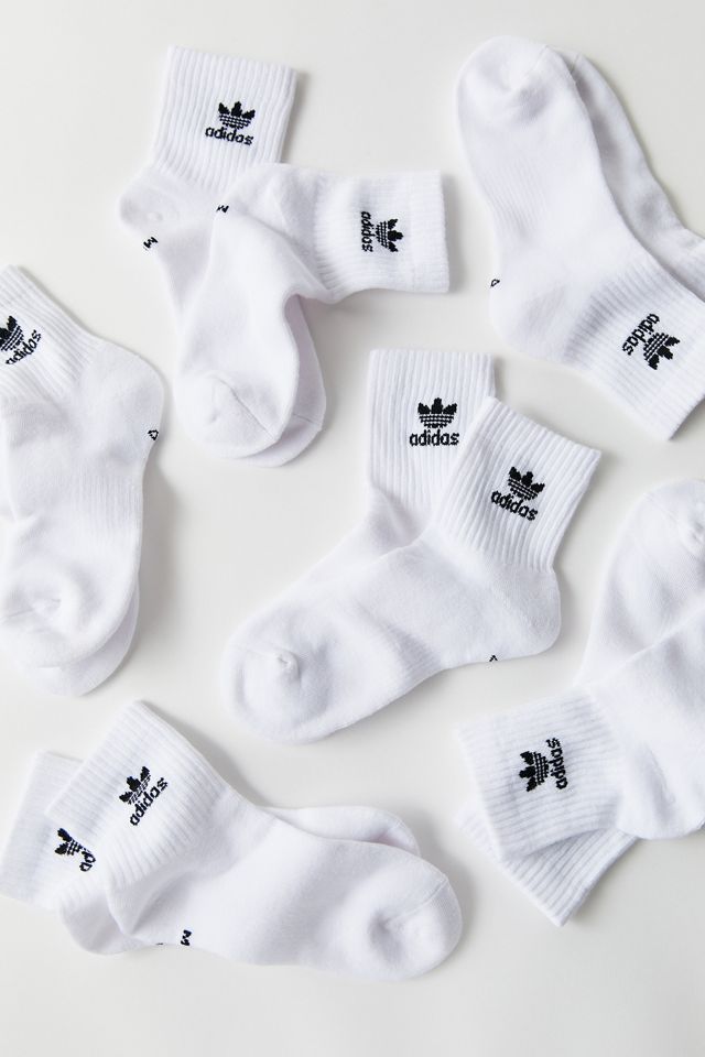 adidas Originals Trefoil Quarter Sock 6-Pack | Urban Outfitters