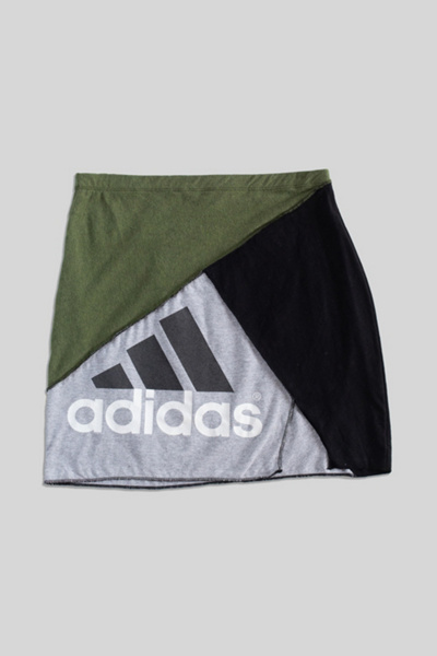 Frankie Collective Rework adidas Patchwork Skirt | Urban Outfitters