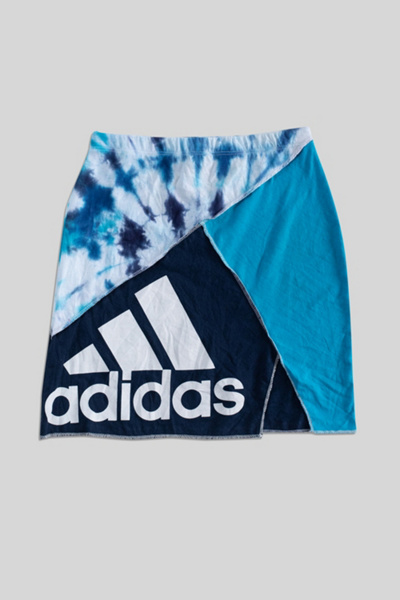 Frankie Collective Rework adidas Patchwork Skirt | Urban Outfitters