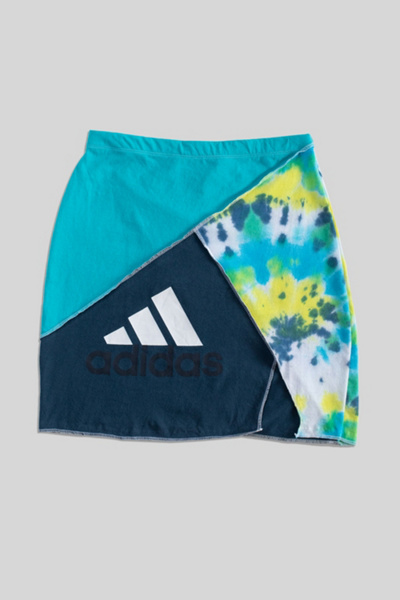 Frankie Collective Rework adidas Patchwork Skirt | Urban Outfitters