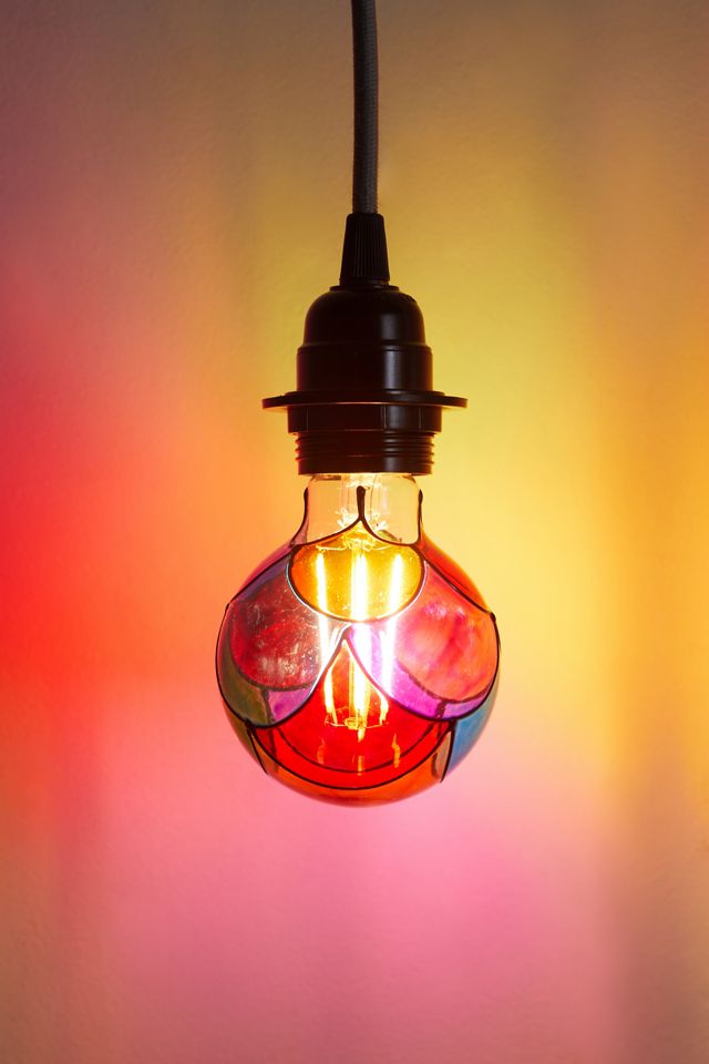 Stained Glass Light Bulb | Urban Outfitters