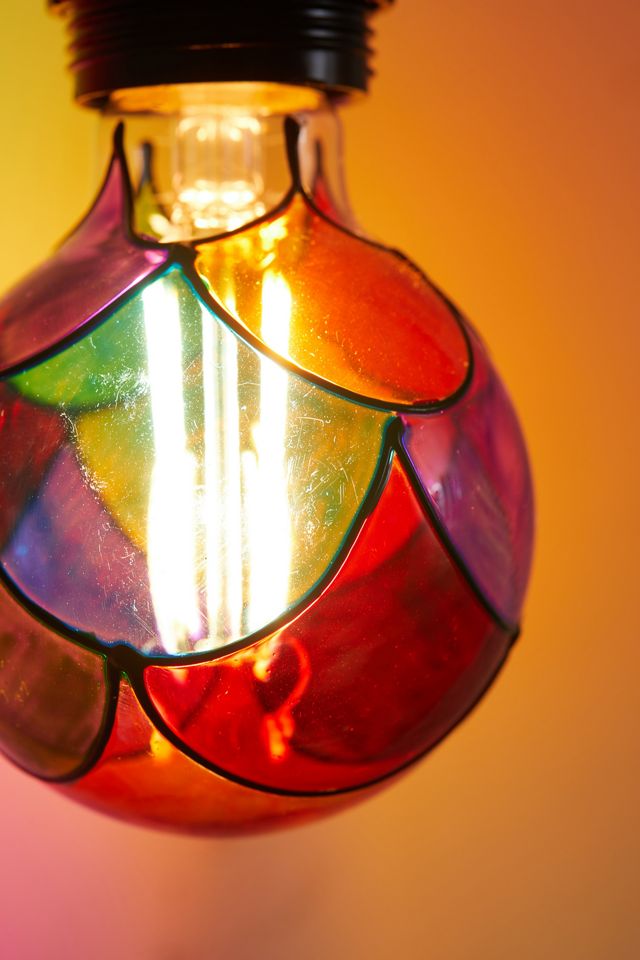 Stained Glass Light Bulb | Urban Outfitters