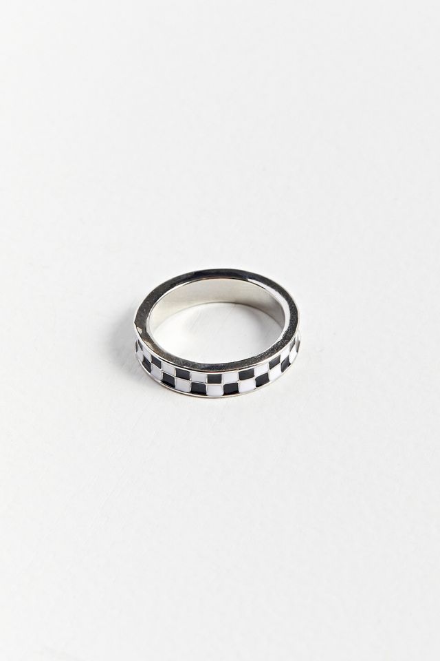 Checker Band Ring | Urban Outfitters