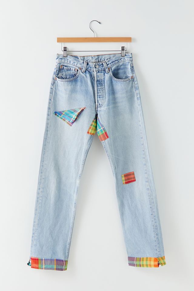 Vintage Levi’s 501 Patchwork Jean | Urban Outfitters