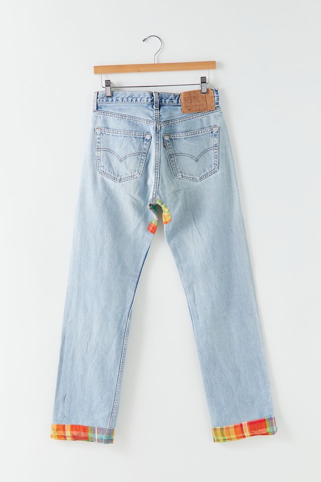 Vintage Levi’s 501 Patchwork Jean | Urban Outfitters