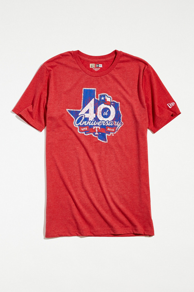 New Era Texas Rangers MLB Logo Tee | Urban Outfitters