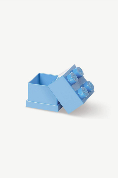 LEGO Light Blue Mini Storage Box 4 | Urban Outfitters